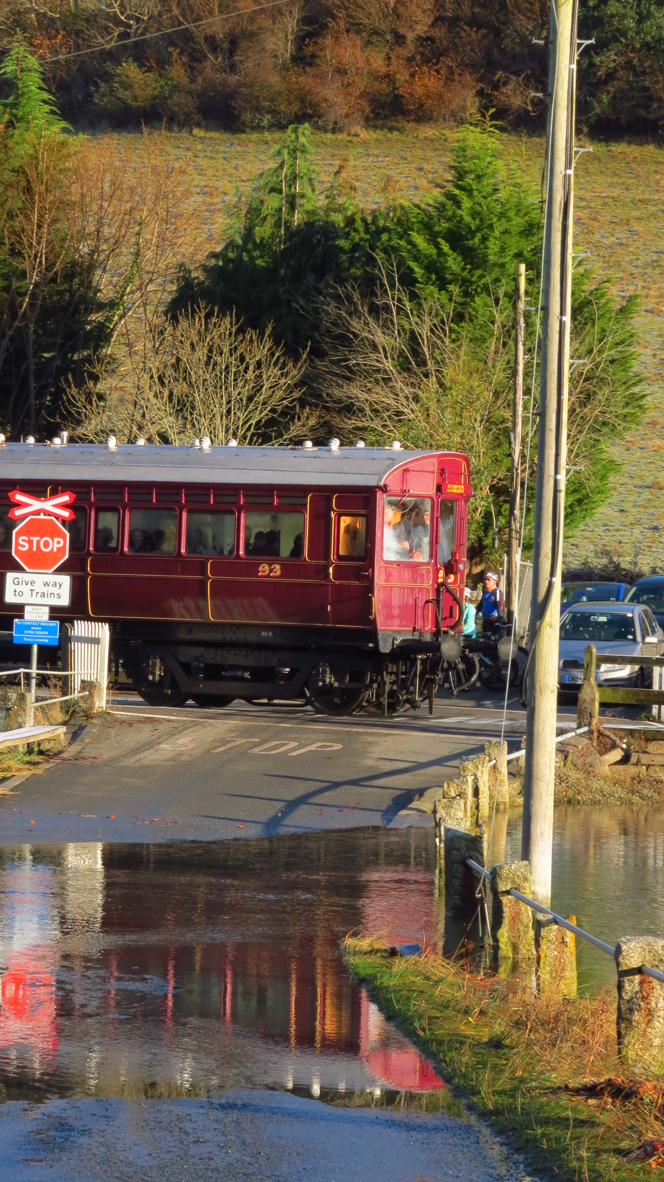 The branch line from Looe to Liskeard.